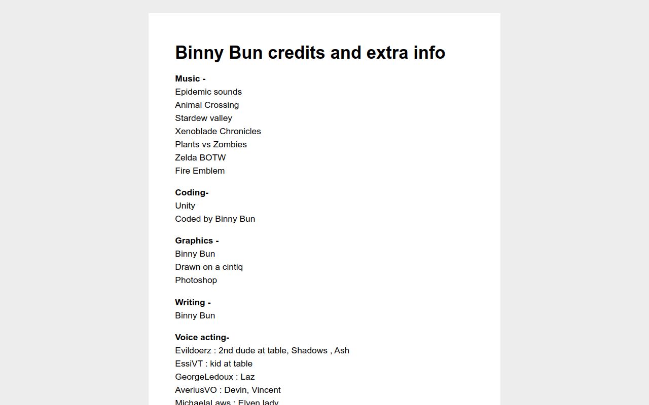 Binnybun